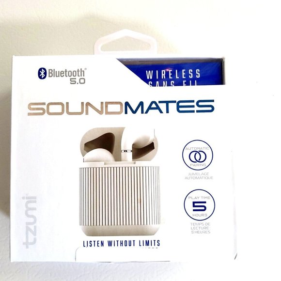Tzumi | Headphones | Tzumi Soundmates Wireless Stereo Earbuds Compact ...